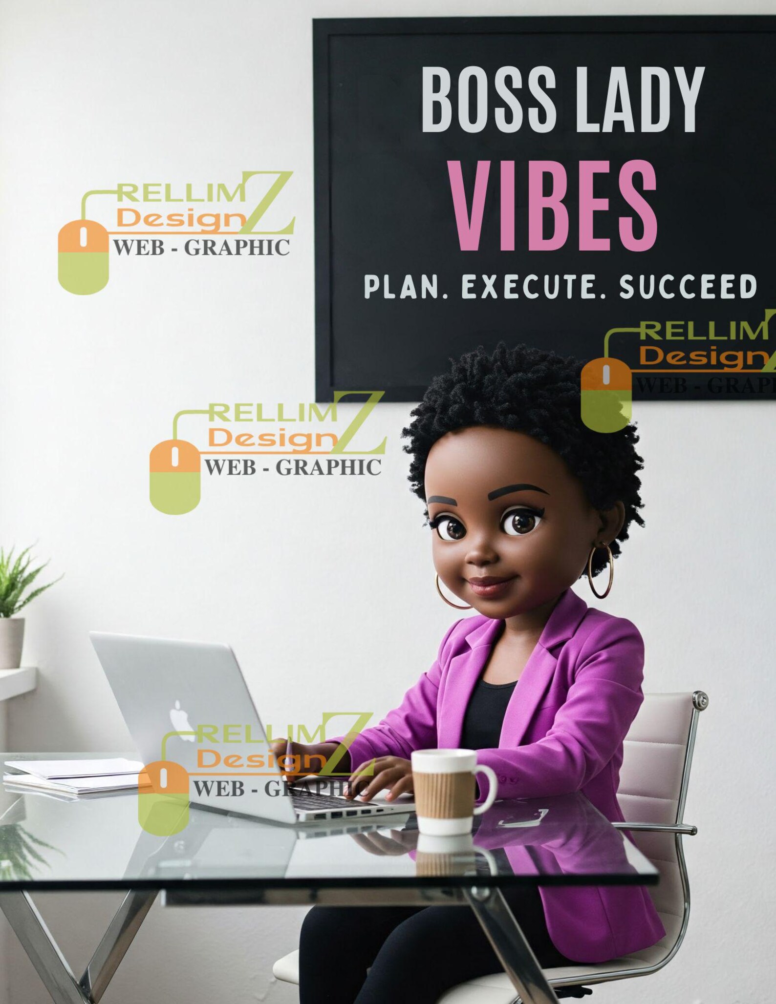 Boss Lady Journal Covers – 6 Printable Designs – Instant Download ...