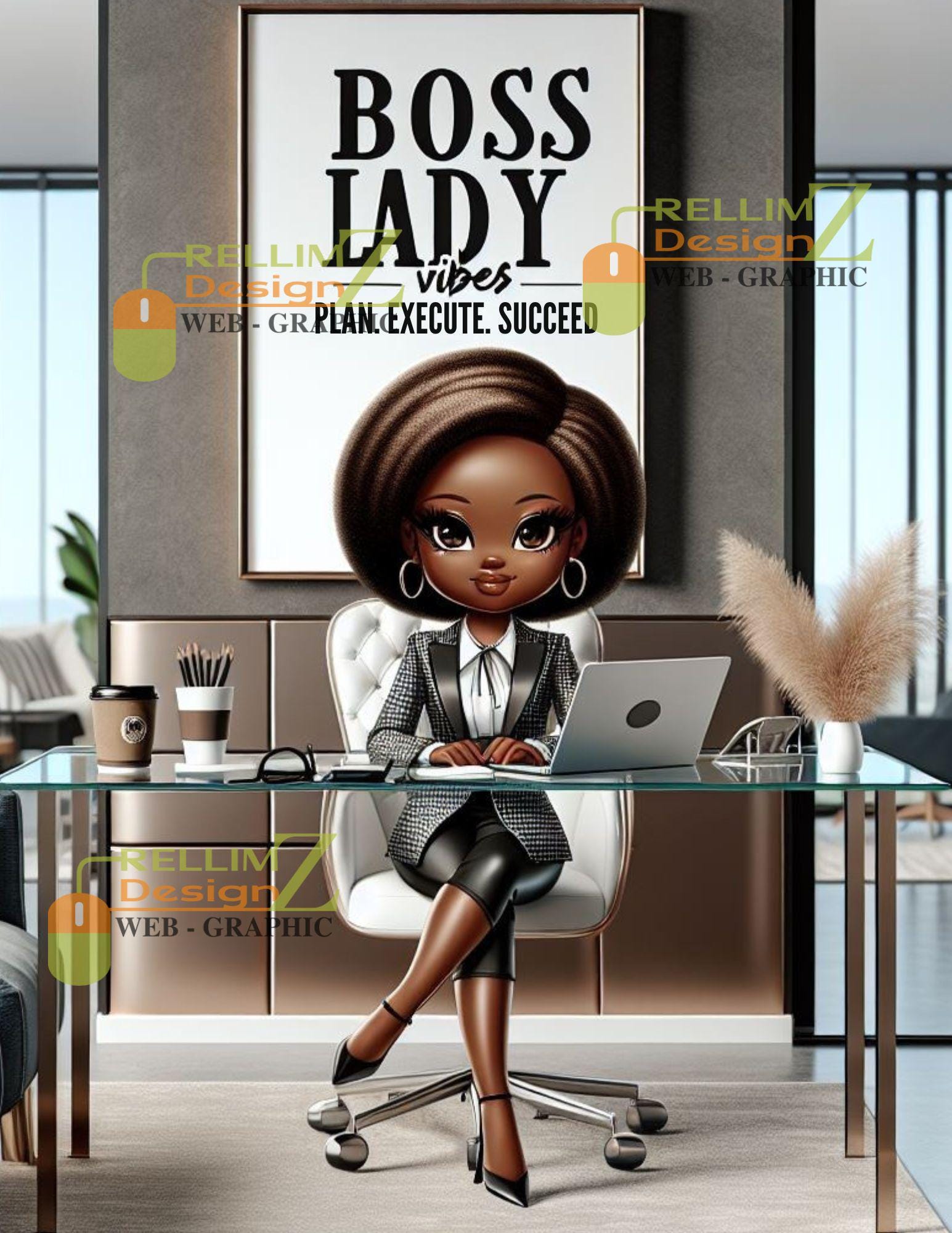 Boss Lady Journal Covers – 6 Printable Designs – Instant Download ...