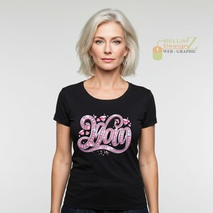 4 "mom" Pink Diamond Glitter PNG Designs - + Bonus 6 PDF Images - T ...