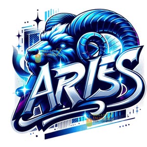 17 Designs: Ignite Your Spirit With These Bold Aries Zodiac 3d-style ...