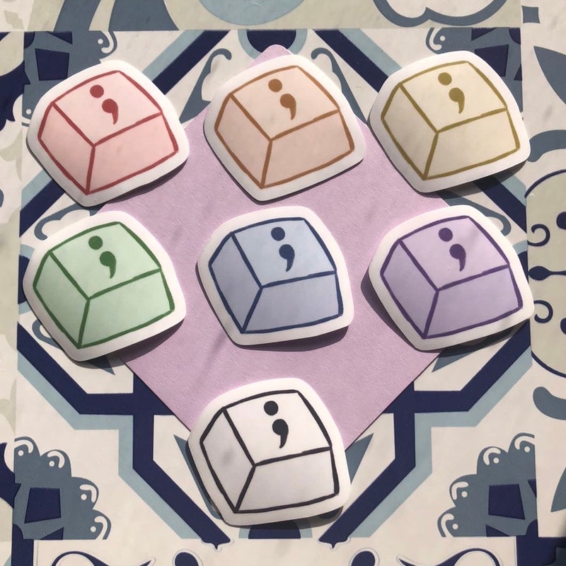 Semicolon Project - Etsy