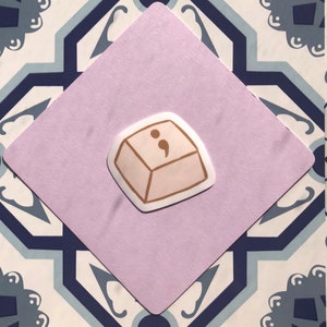 Semicolon Sticker Vinyl Stickers || Mental Health Stickers, Semicolon ...