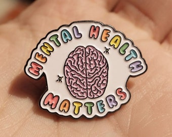 Mental Health Pin | Etsy