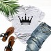 Crown Tee Gift, Crown Tee, Pageant T-shirts Queen and Crown Tee, Queen ...