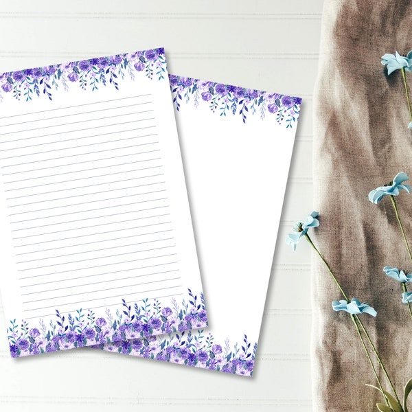 Printable Stationery - Etsy