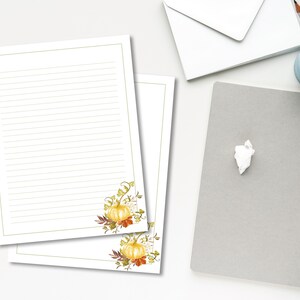 Minimalist Printable Stationery, Simple Writing Paper, Journal Paper ...