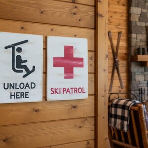 Ski Trail Difficulty Signs, Mountain Markers, Ski Lovers Gifts, Custom ...