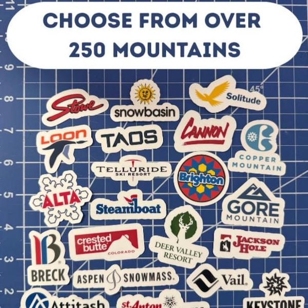 Ski Helmet Stickers - Etsy