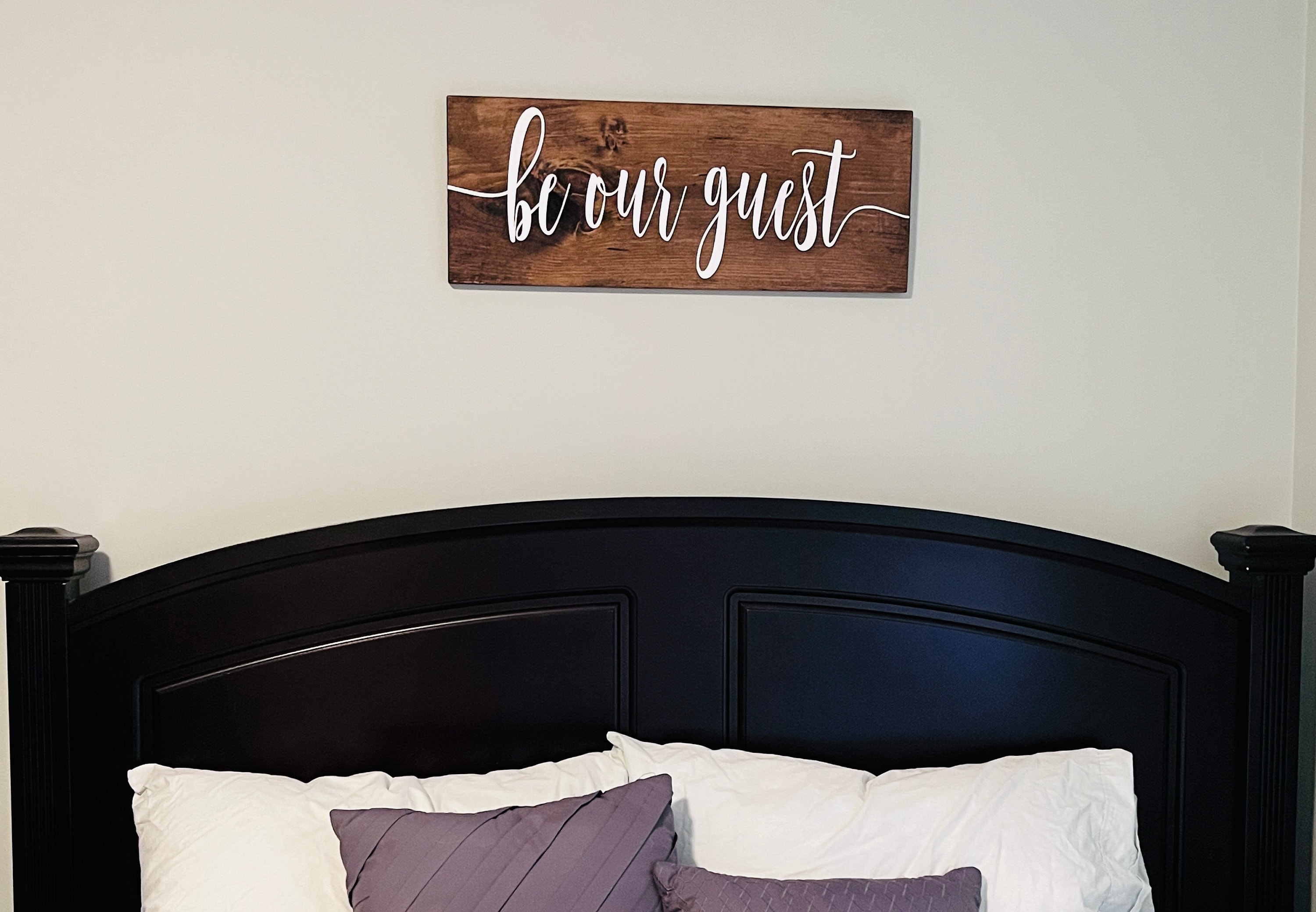 Be Our Guest Wood Guest Room Sign Farmhouse Guest Bedroom - Etsy