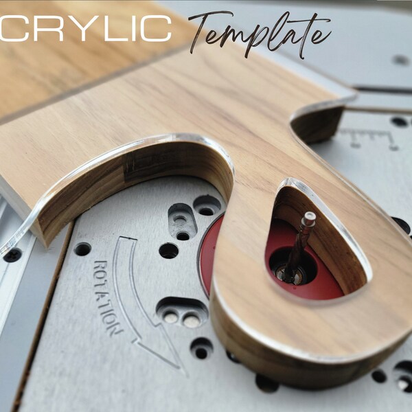 Acrylic Router Templates - Etsy