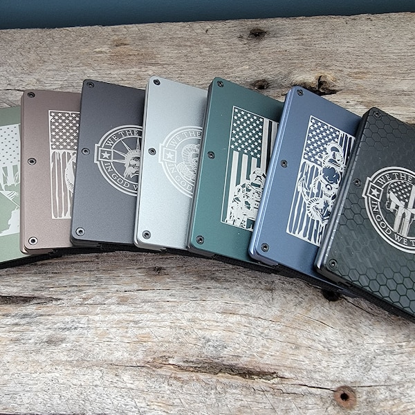 Aluminum Wallet - Etsy