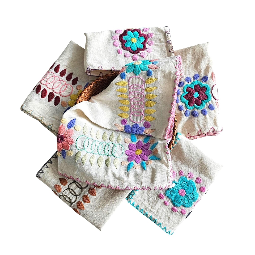 Tortilla Cloth | Tortilla Napin | Mexican Embroidered Tortilla Cloth ...