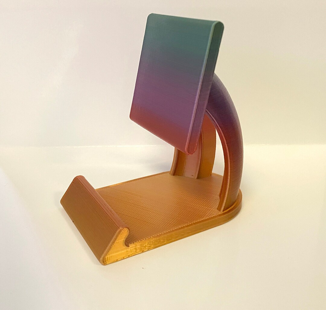Modern Curved Columns - Cell Phone/tablet Stand or Holder, Desk ...