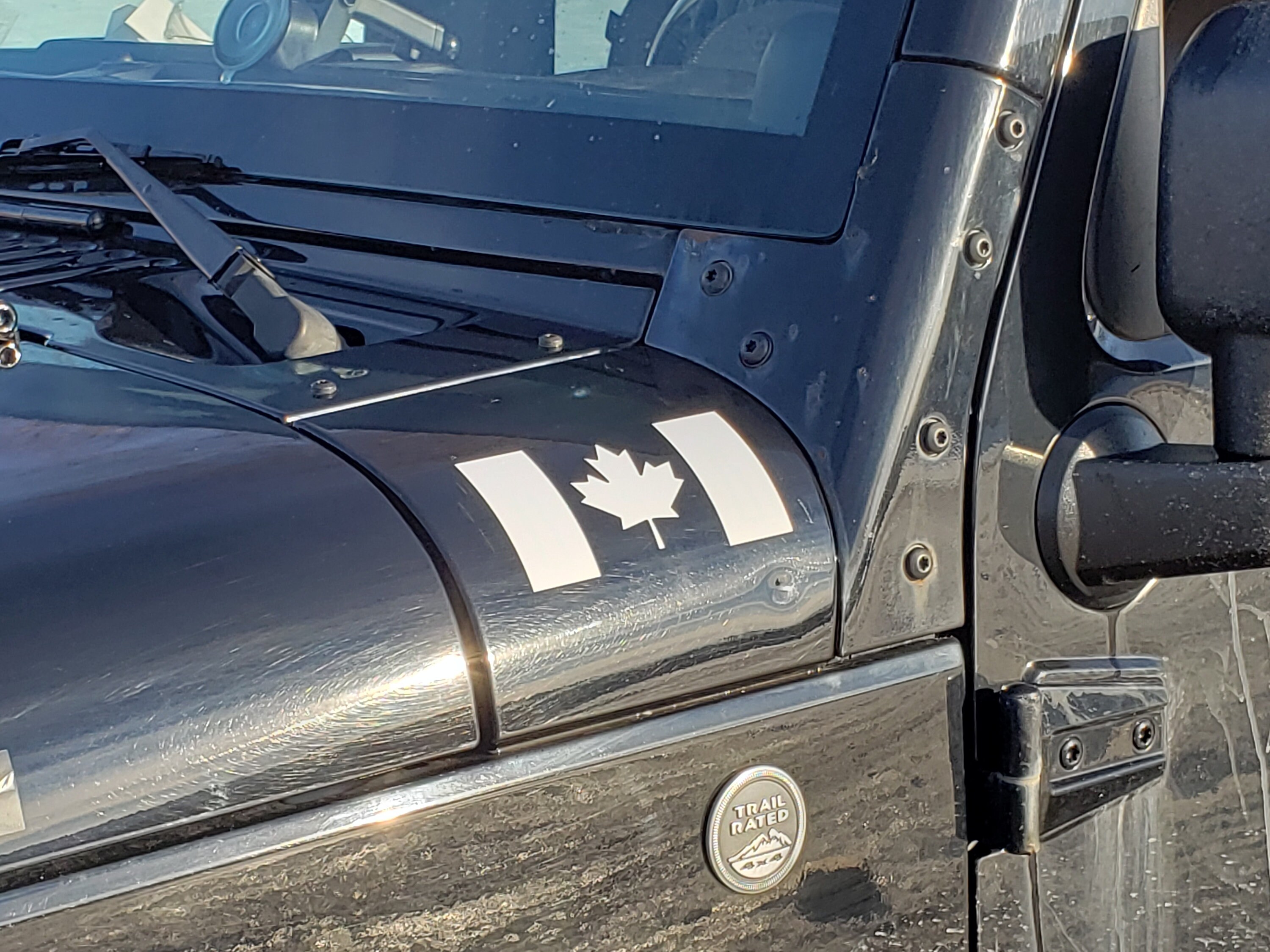 Canadian Flag Decals | Multiple Sizes & Colors - Etsy