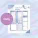 Mermaid Planner, Daily Planner, Weekly Planner, Monthly Planner ...