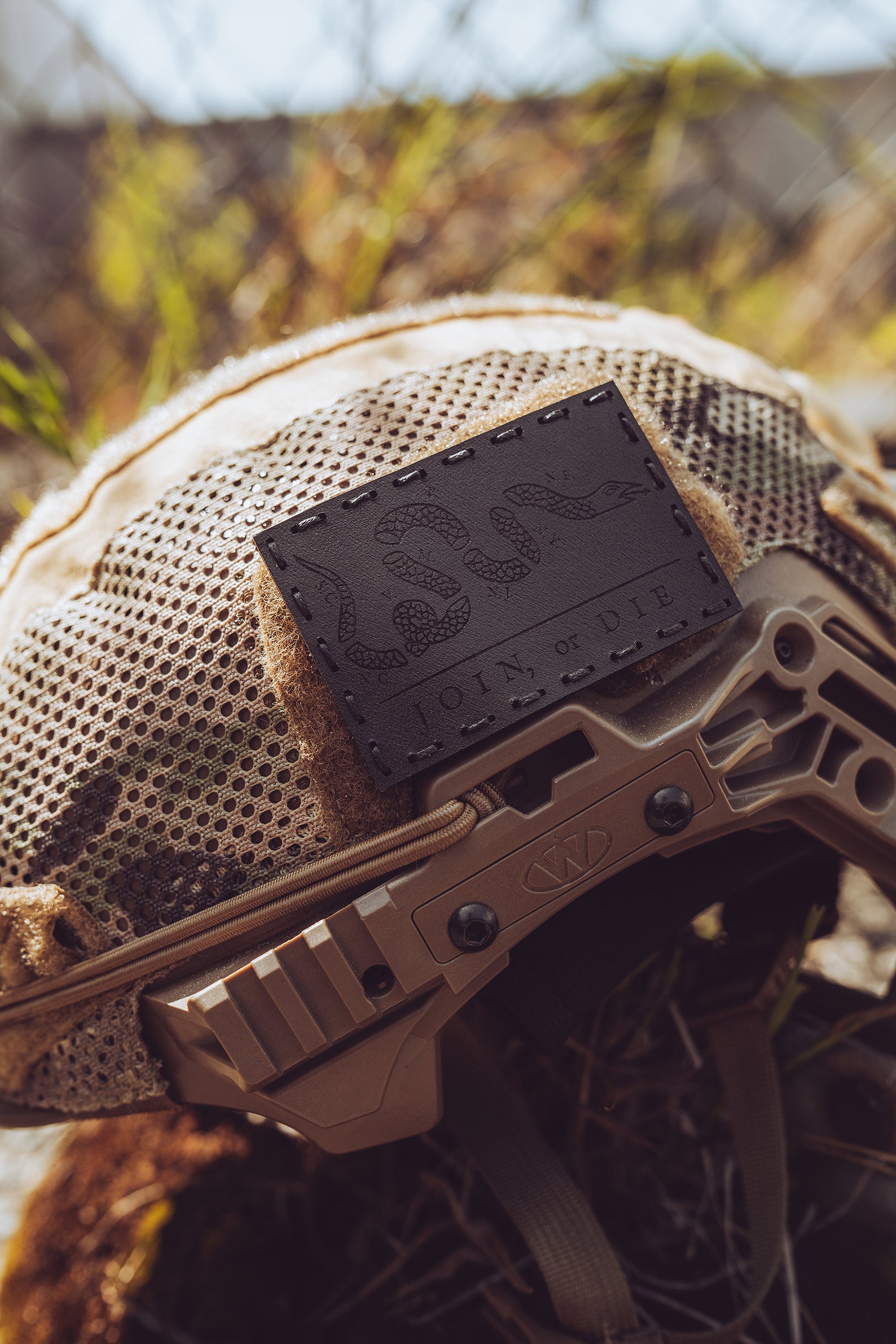 Leather Patch | Join or Die Patch | Morale Patch | Military | Airsoft ...