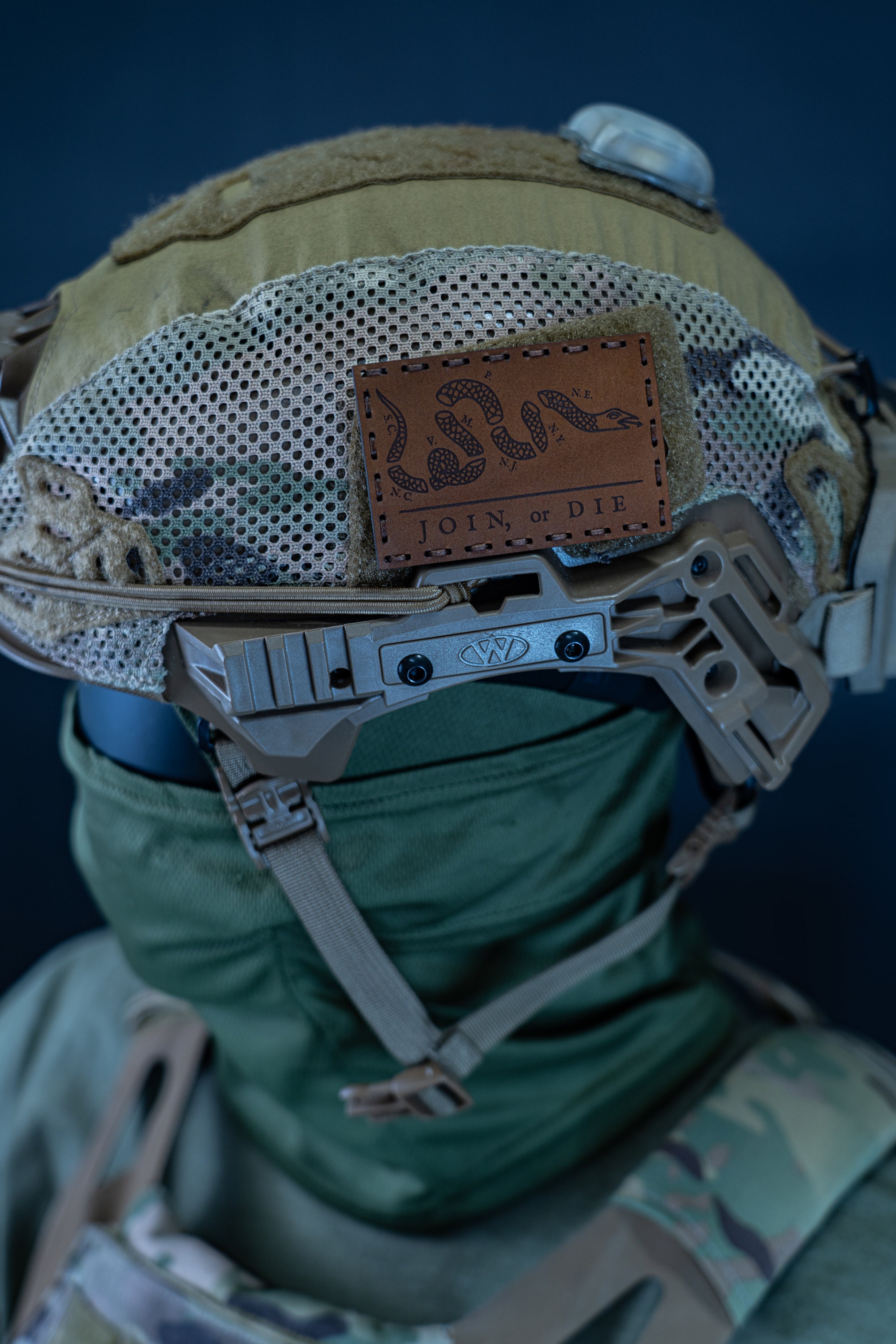 Leather Patch | Join or Die Patch | Morale Patch | Military | Airsoft ...