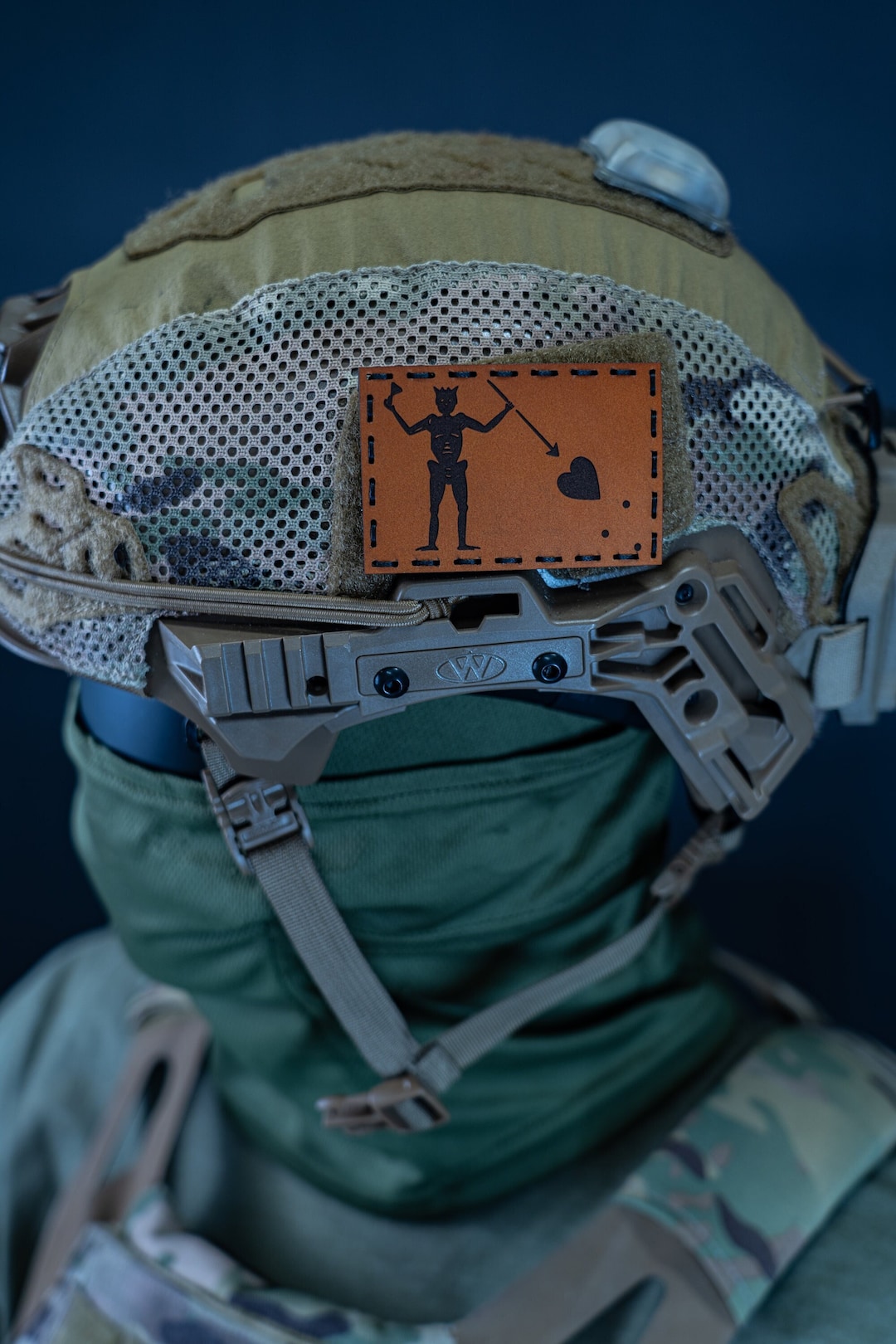 Leather Patch | Blackbeard Flag Patch | Morale Patch | Pirate Patch ...