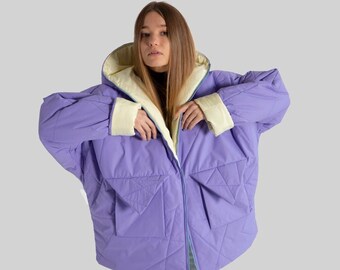 Crop Bubble Jacket | Etsy