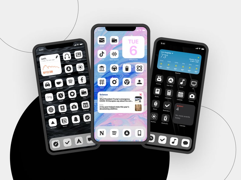 OS Icons - High Resolution Ios Icons Pack Mega Bundle | iPhone IOS 14 ...