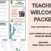 Cactus Meet the Teacher Template | Meet the Teacher Editable Template ...