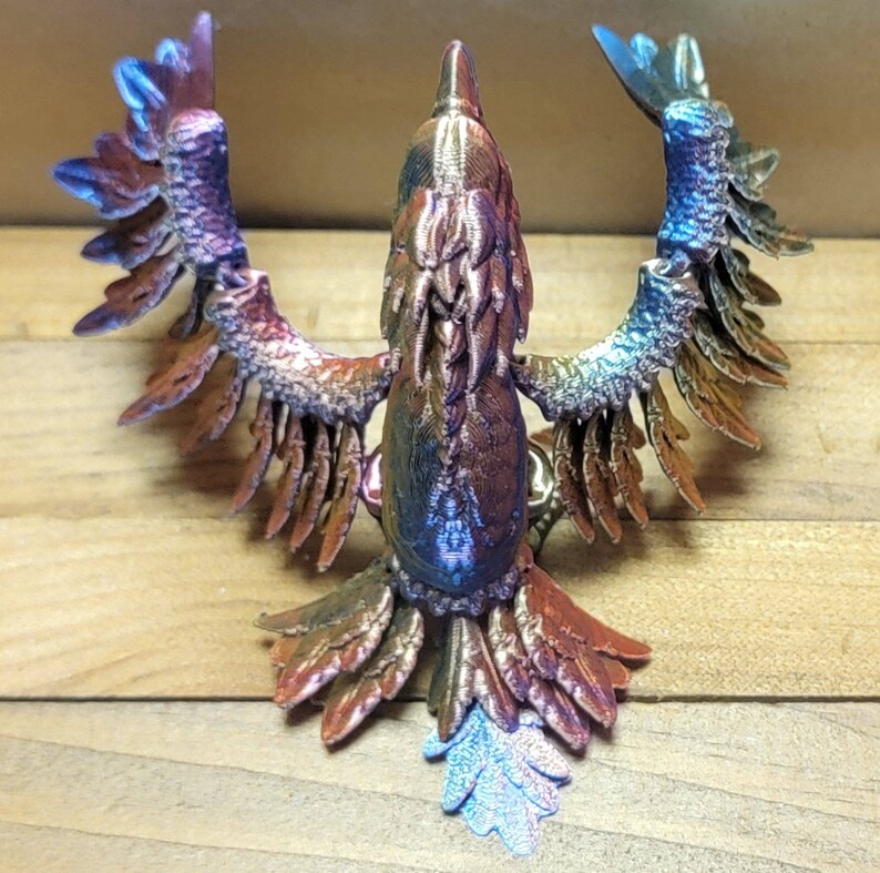Flexi Phoenix 3D Printed - Etsy