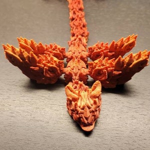 Fire Dragon Sprite 3D Printed - Etsy