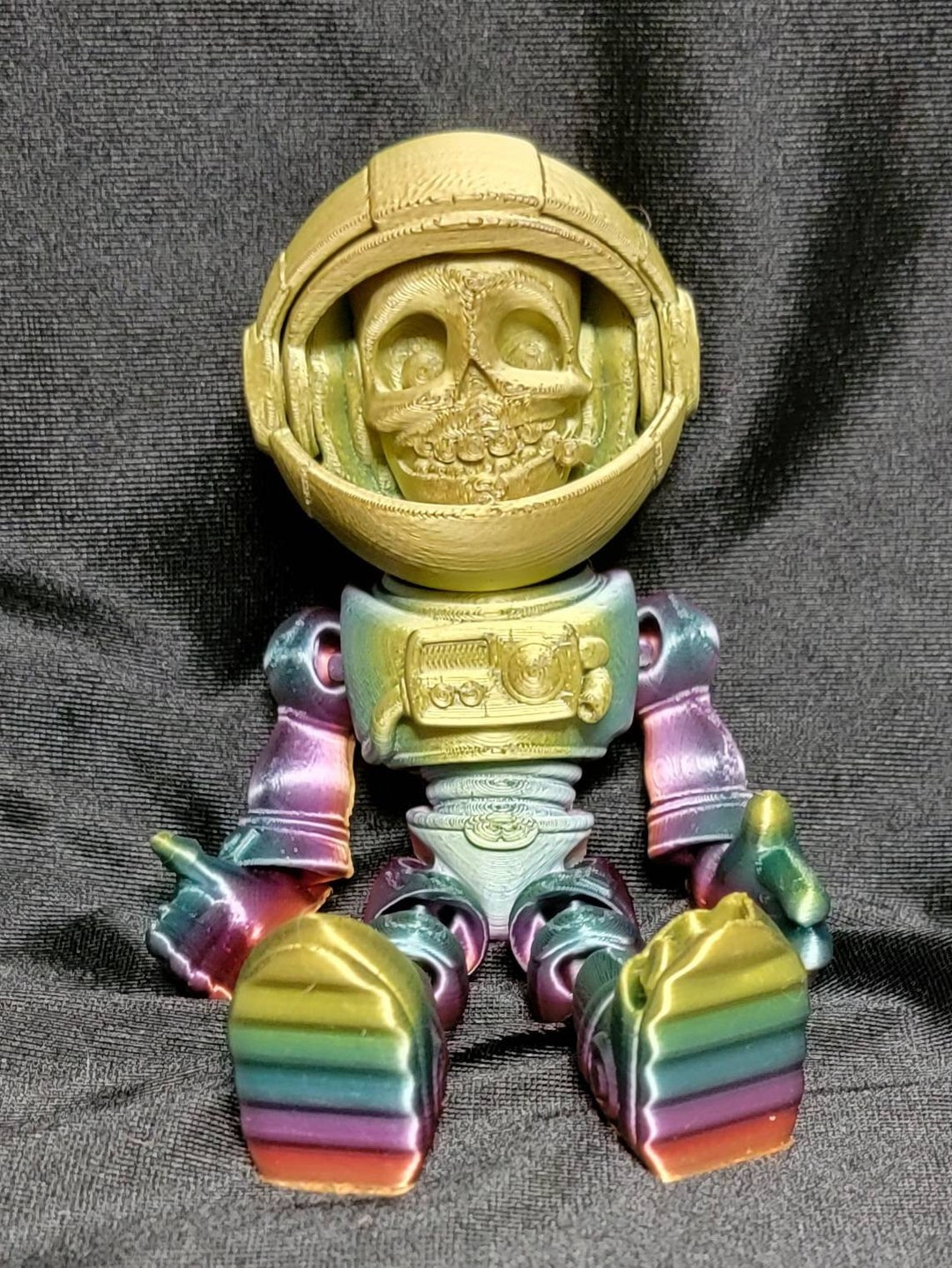 Flexi Skeleton Astronaut - 3D Printed - Etsy Australia