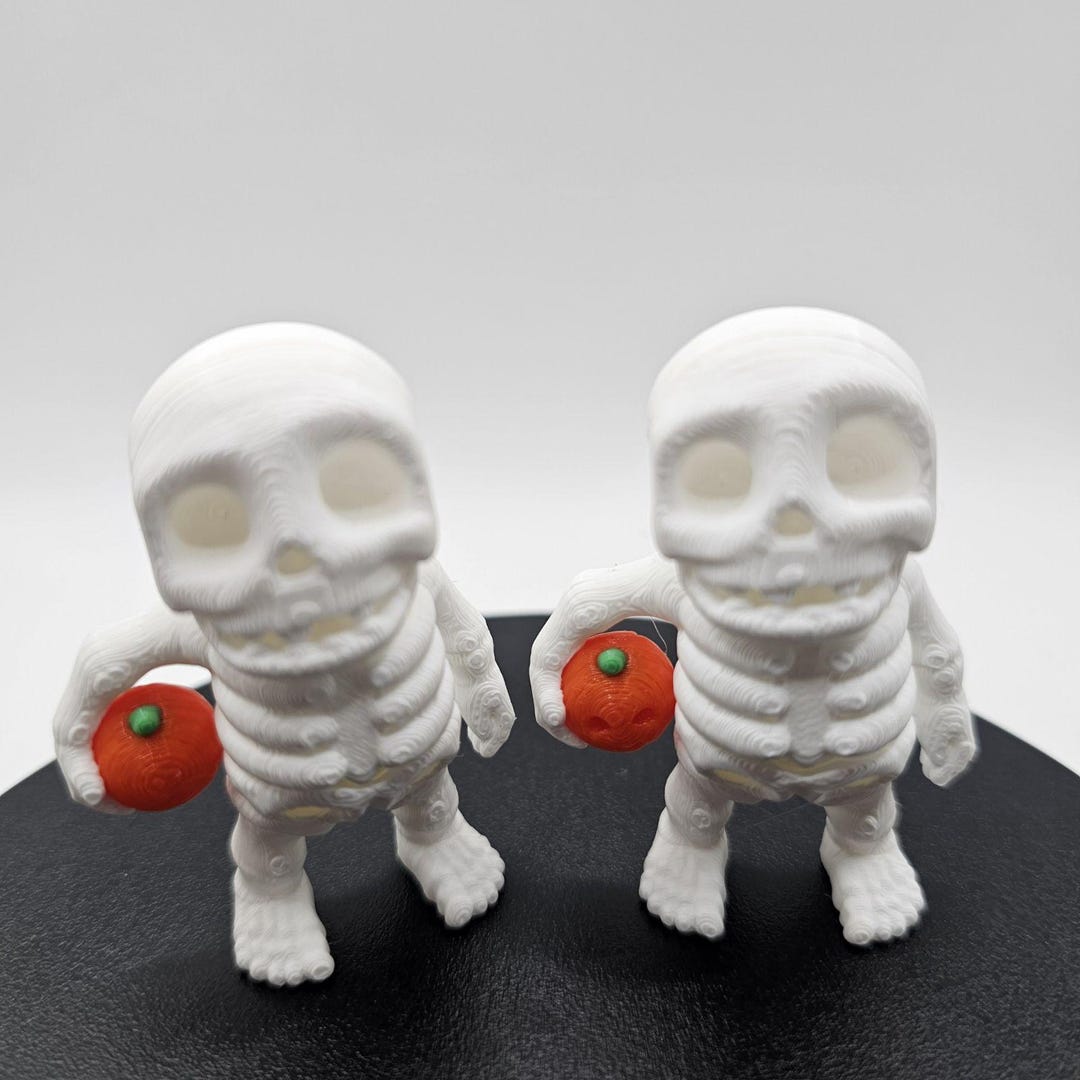 Skeleton Fidget Buddy - Halloween Edition With Pumpkin or Jack-o ...