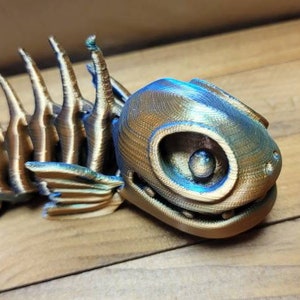 Flexi Fish Bone 3D Printed - Etsy