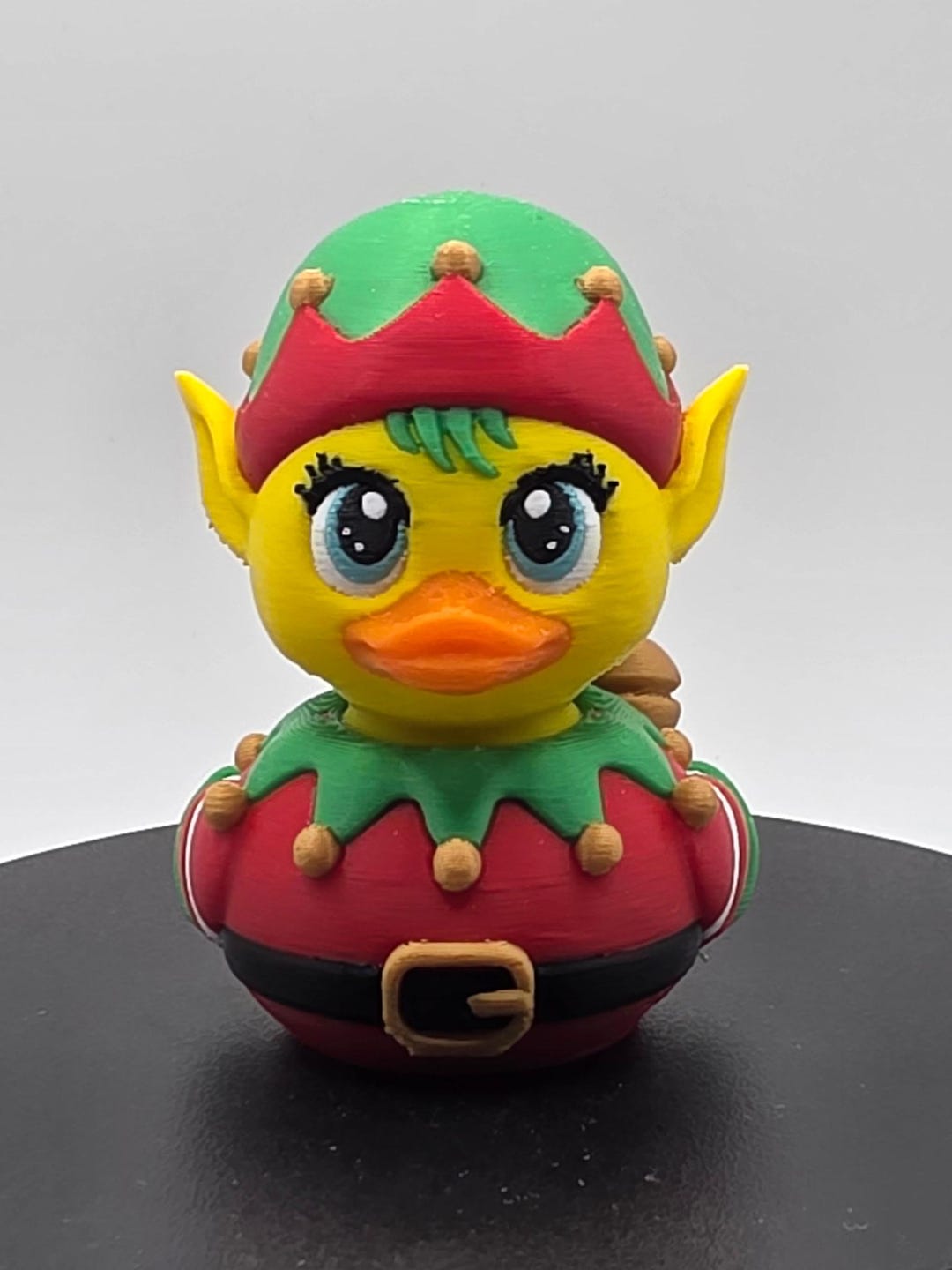 Christmas Elf Rubber Duck – 3D Printed Holiday Duck Collectible - Etsy ...