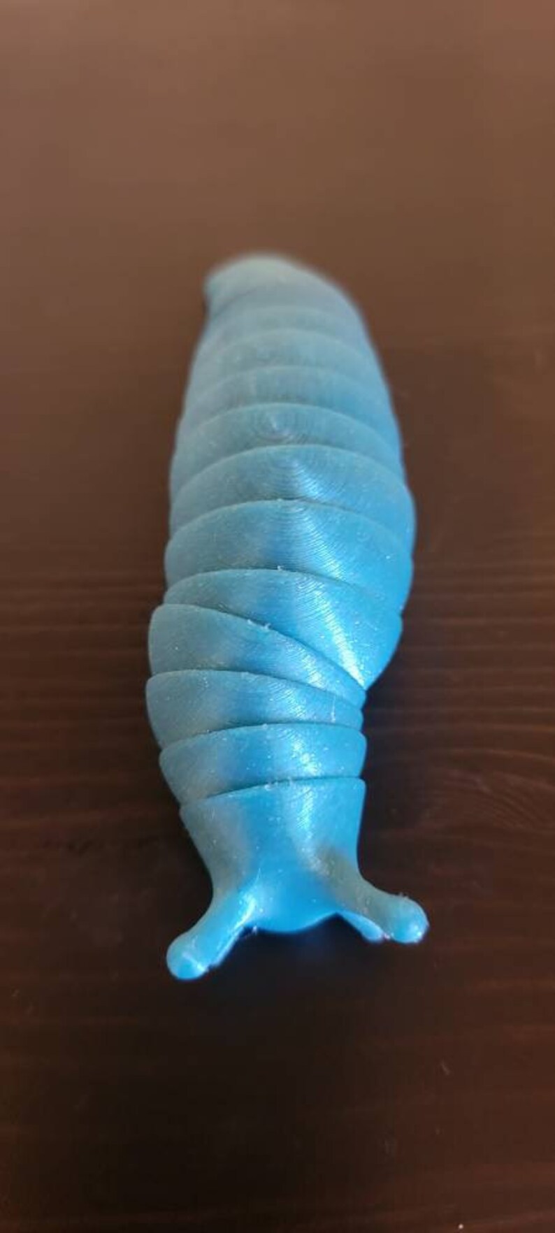 Slug Fidget Toy Articulated Over 50 Color Choices 3D Printed - Etsy