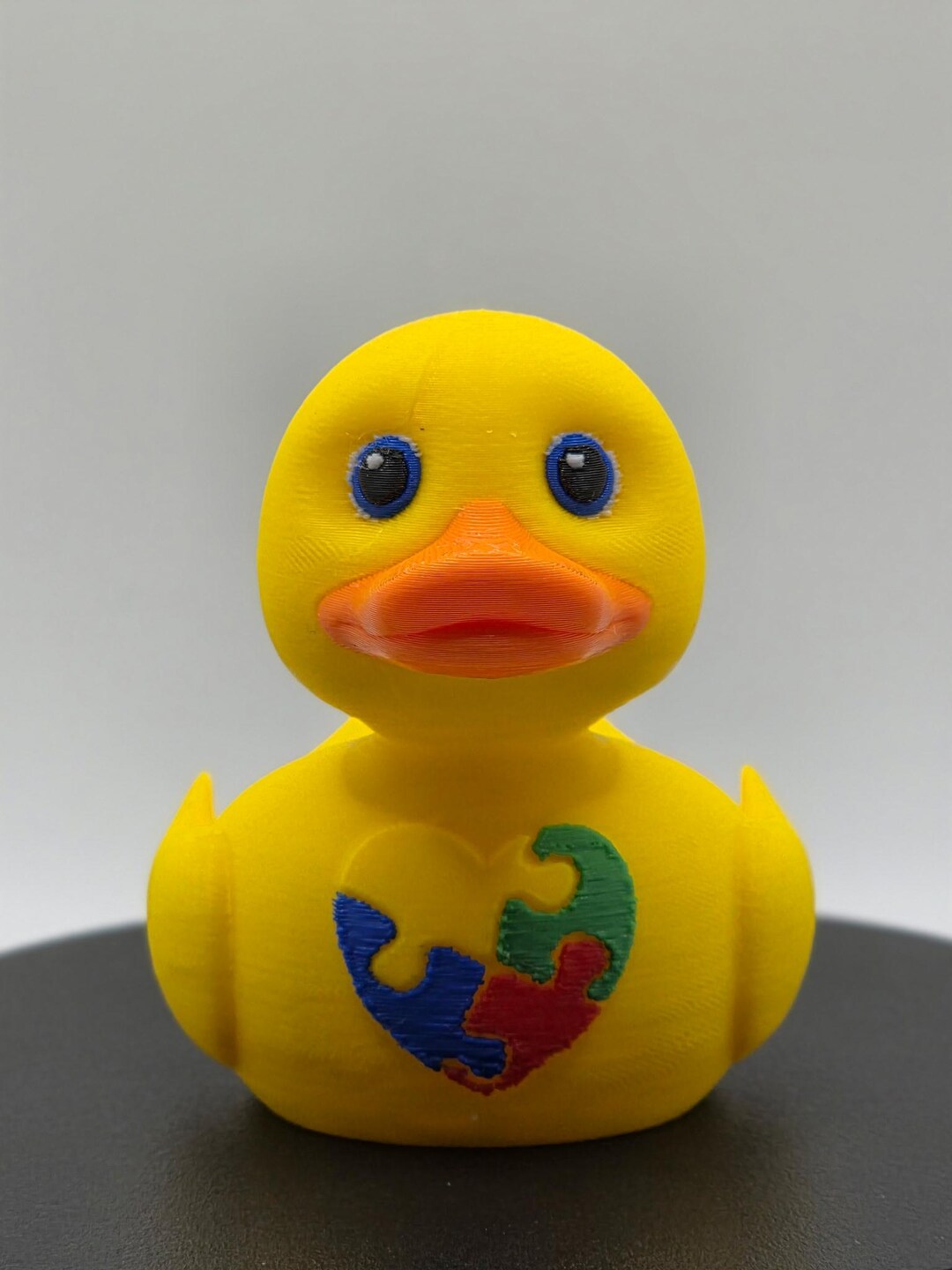 Autism Awareness Jeep Duck | 3D Printed Puzzle Piece Heart Duck ...