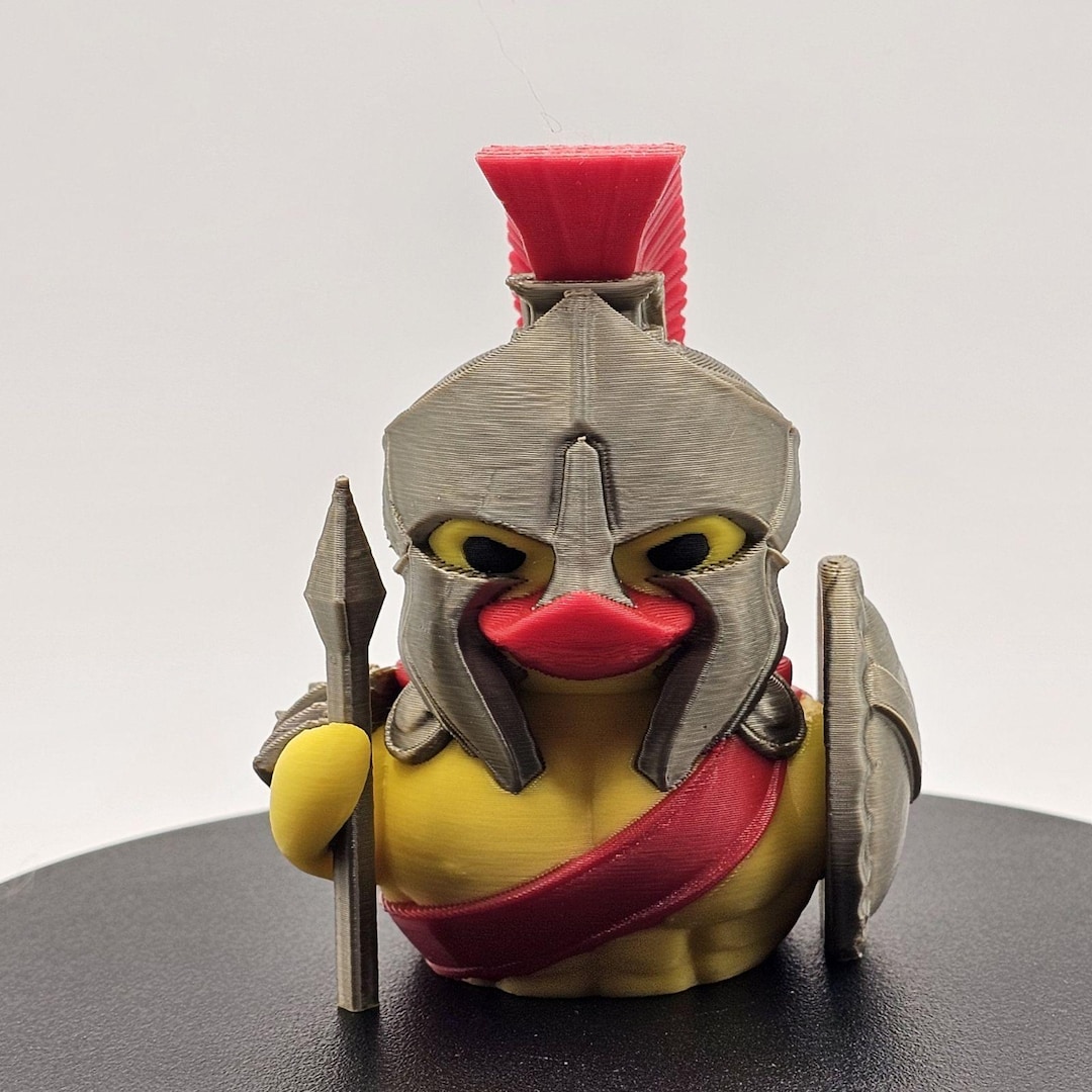 3D Printed Spartan Warrior-inspired Jeep Duck – Bold Collectible for ...