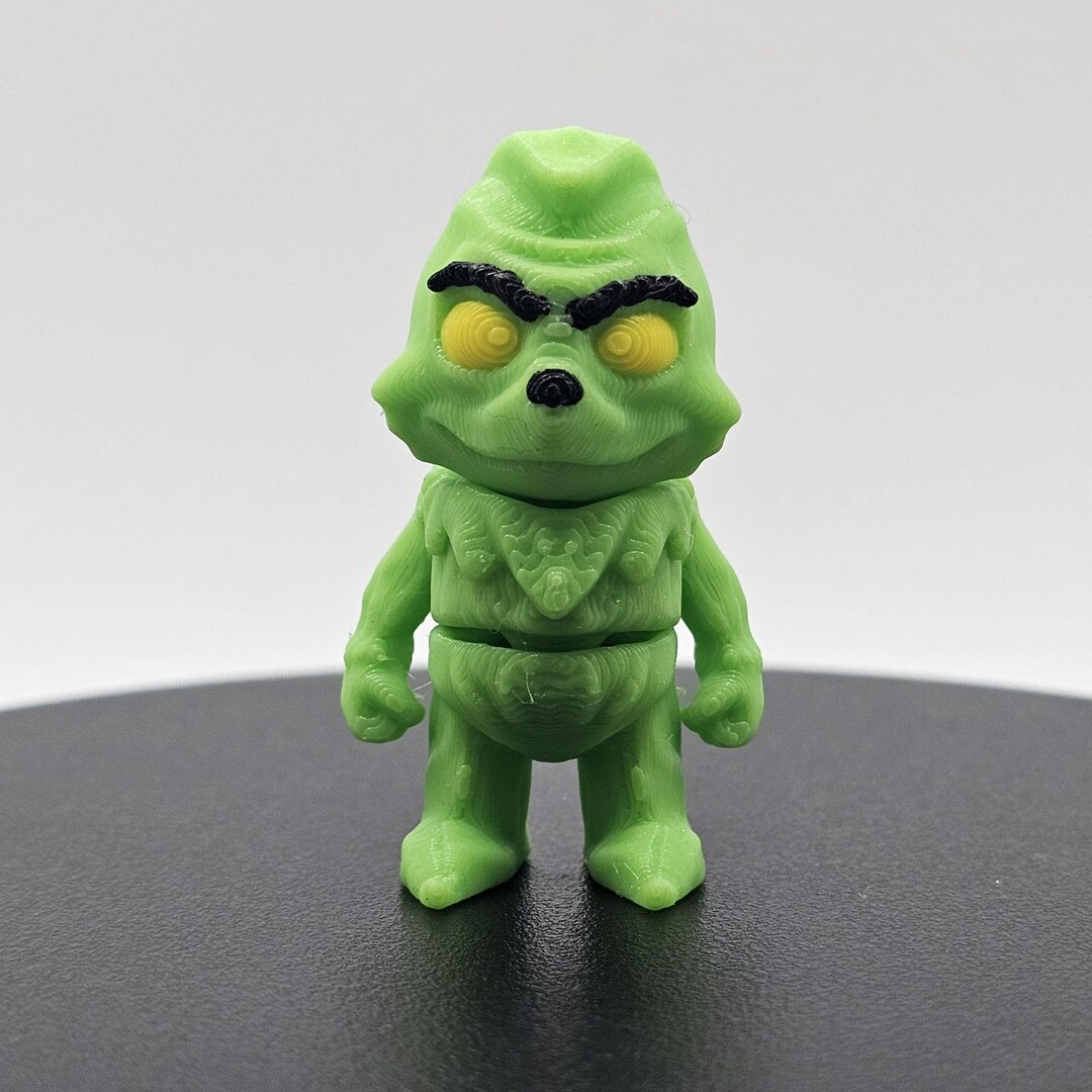 Grinch Fidget Buddy - 3D Printed Articulated Sensory Toy by Kursed One ...