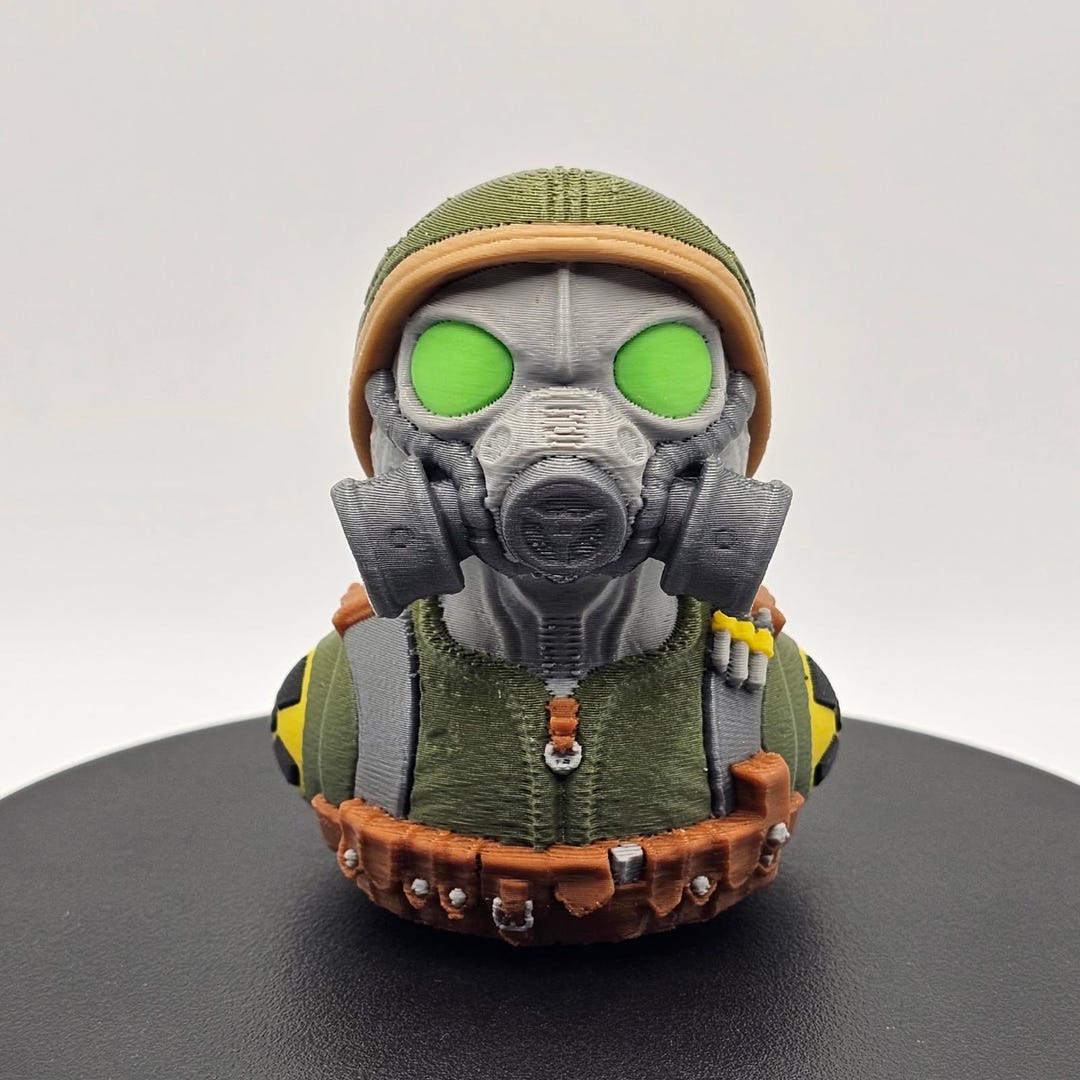 Nuclear Apocalyptic Jeep Duck | 3D Printed Collectible | Post ...