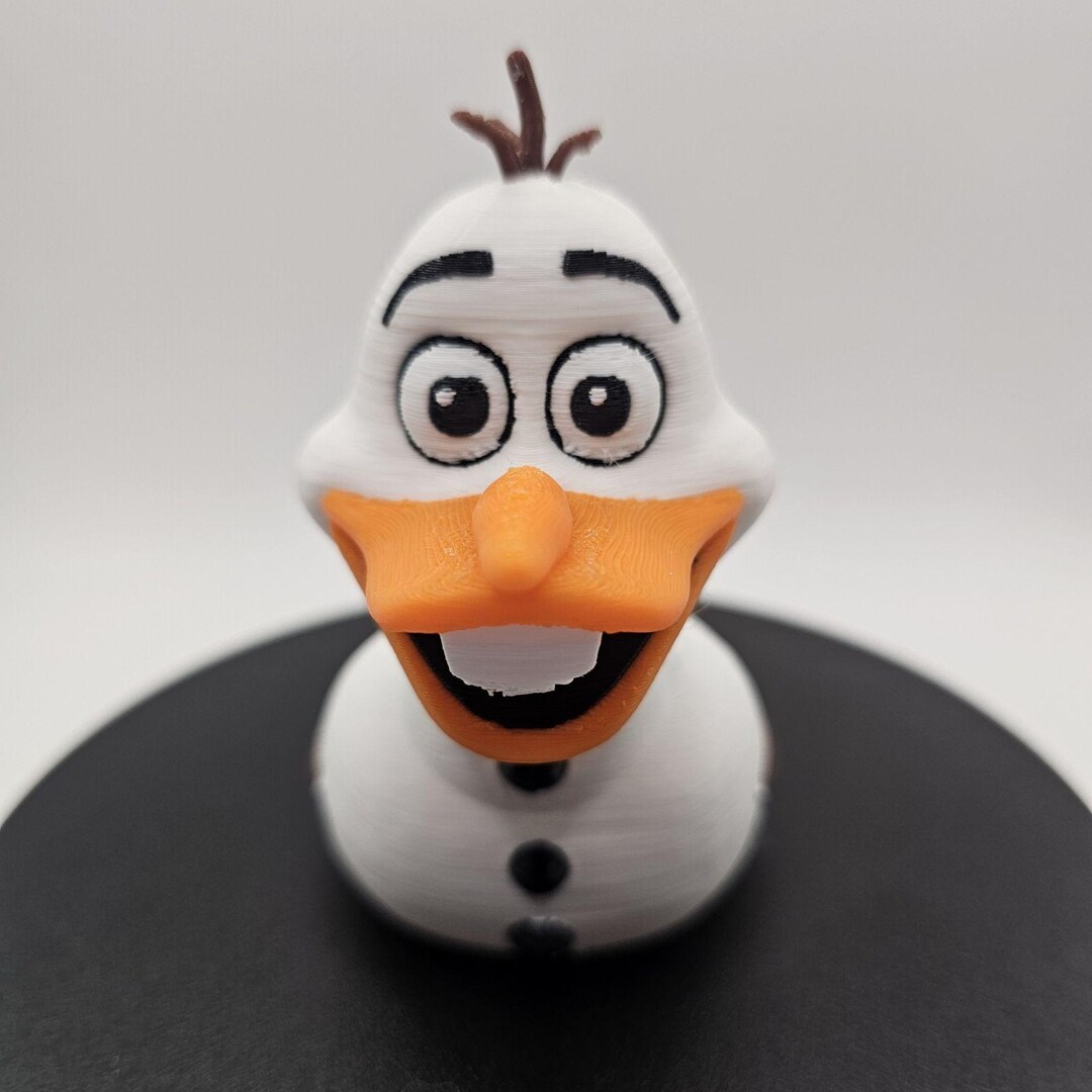Snowman-themed Jeep Duck Olaf-inspired Collectible for Jeep Ducking Fun ...