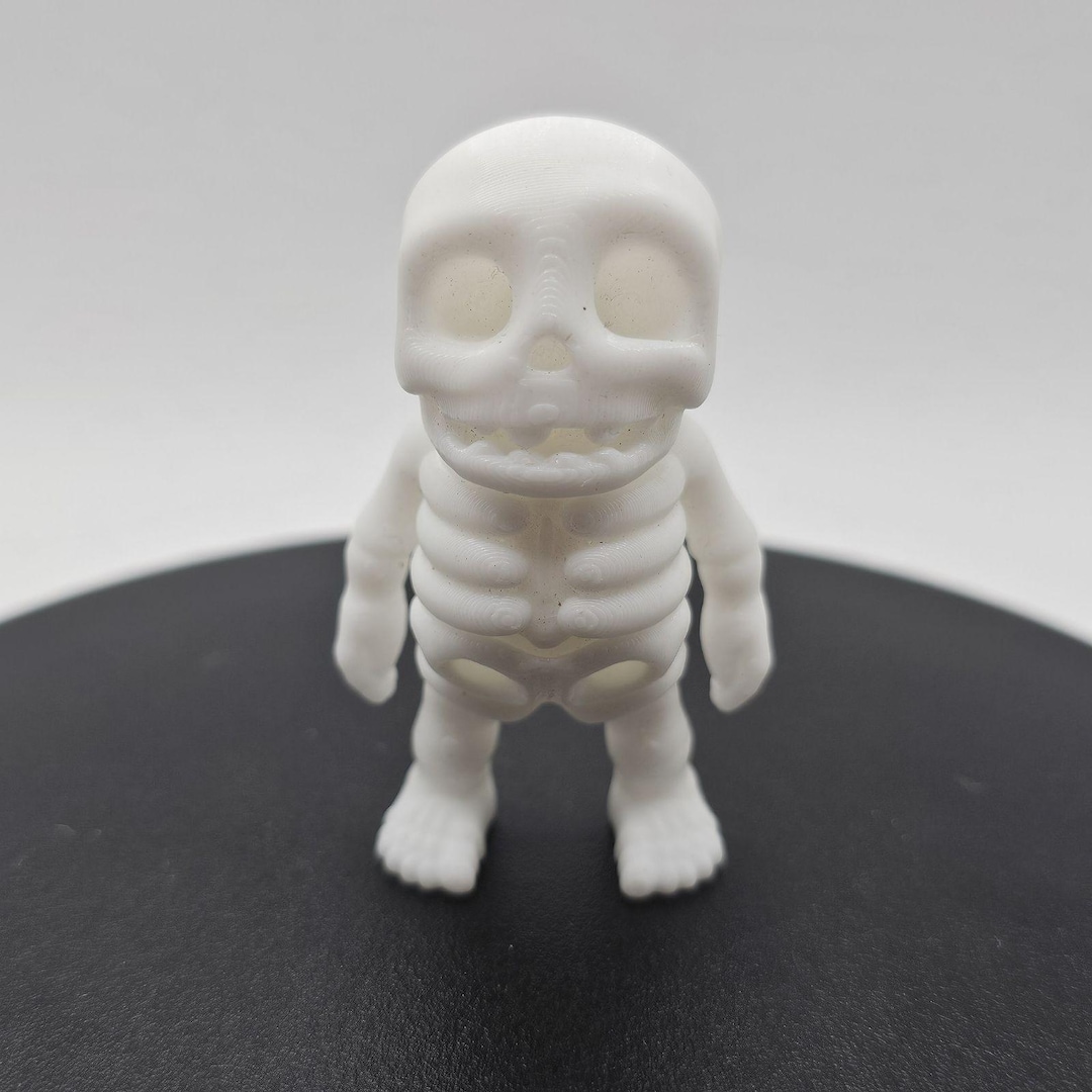 Skeleton Fidget Buddy - 3D Printed Articulated Sensory Toy by Zou 3D - Etsy