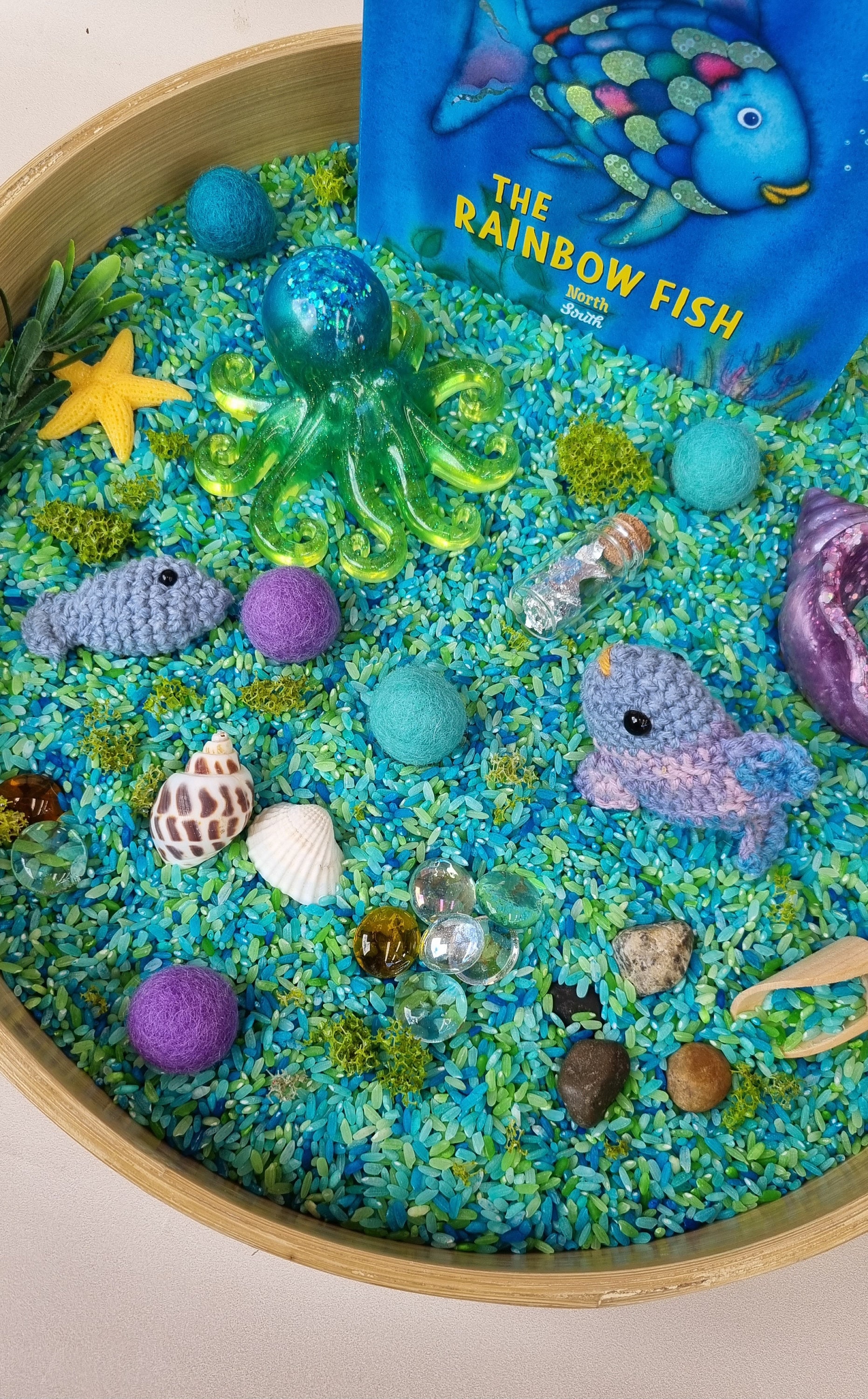 Rainbow Fish Sensory Kit - Etsy