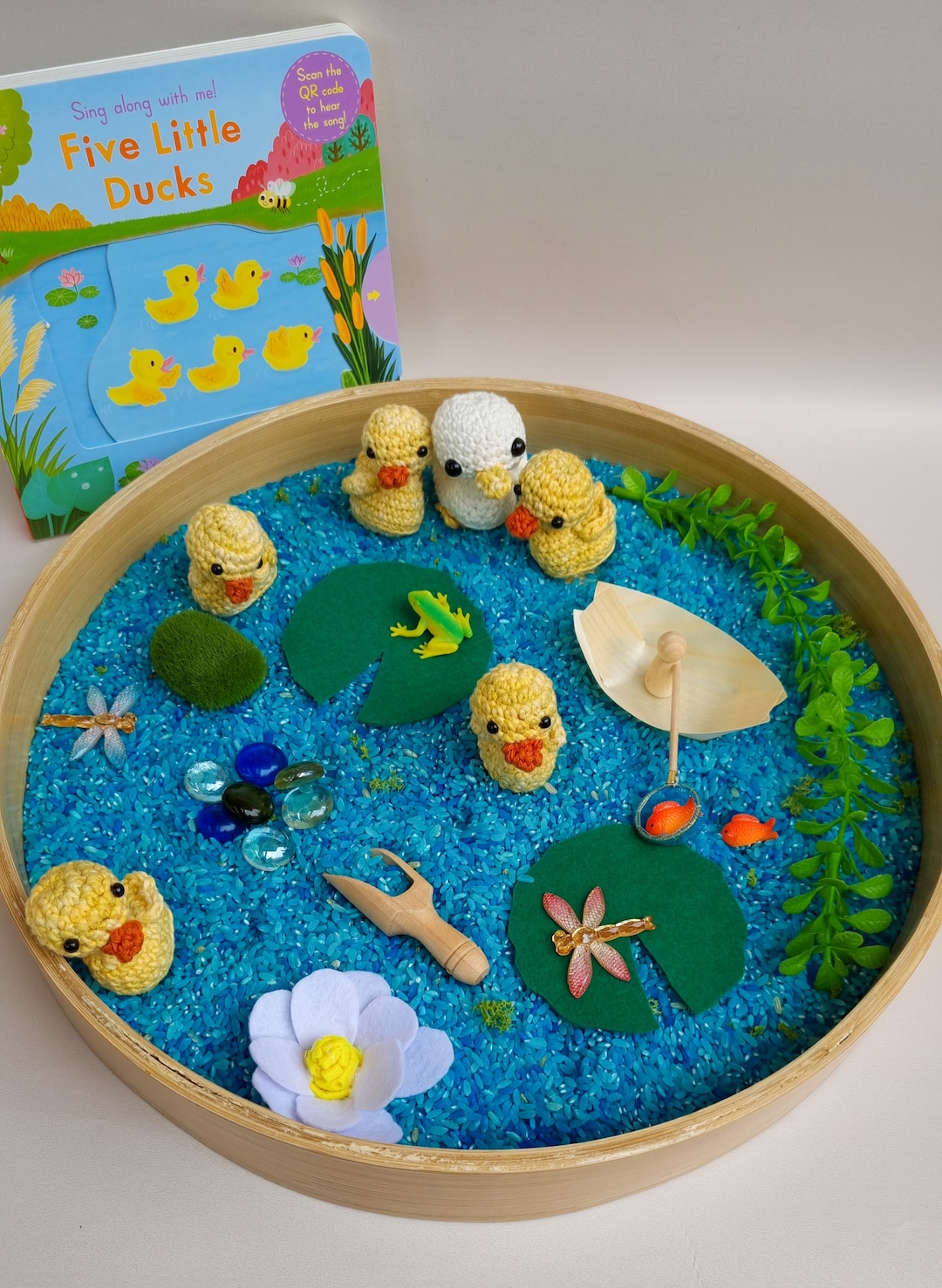 5 Little Ducks Sensory Kit - Etsy