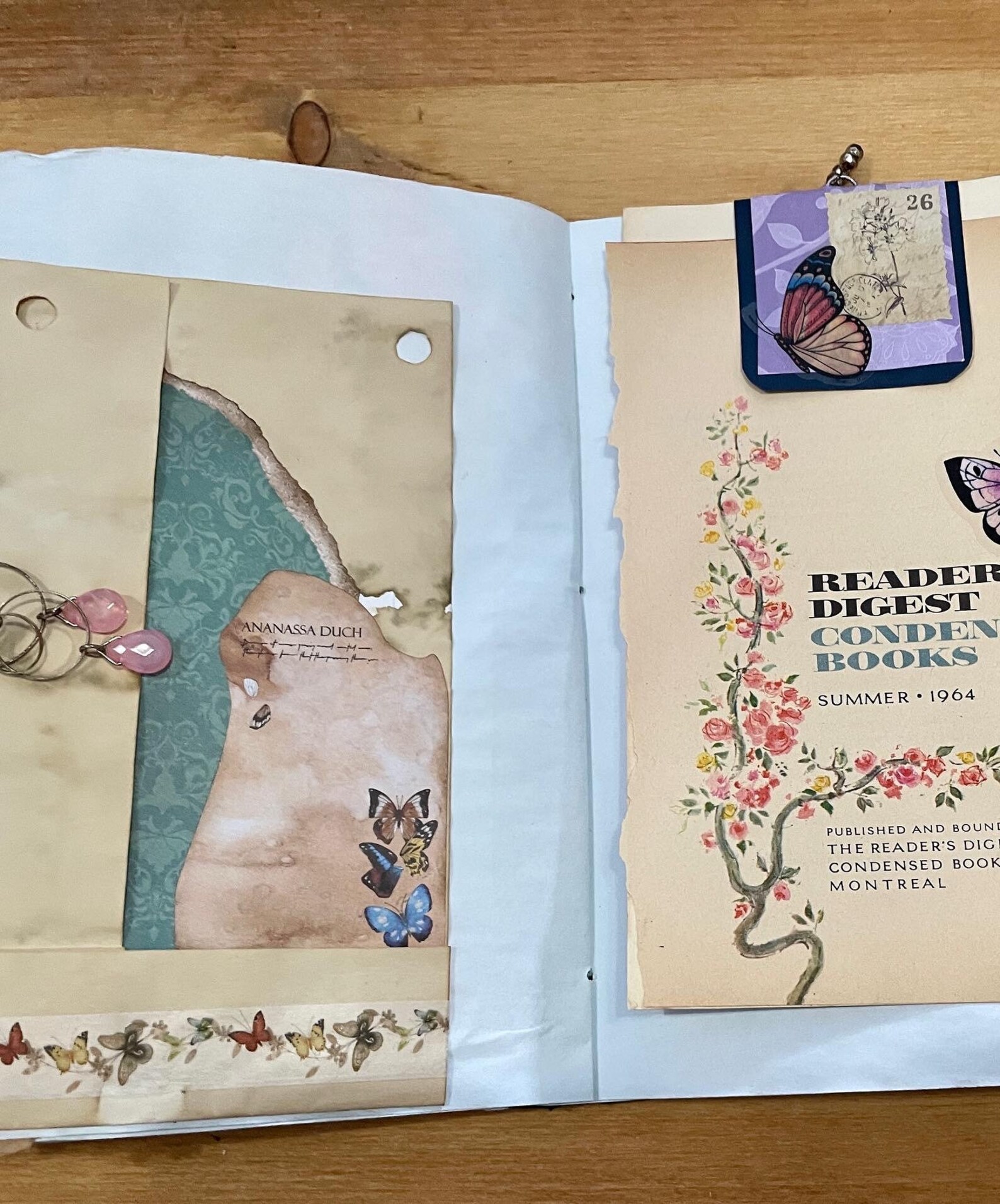 Handmade Vintage Junk Journal One of a Kind Journal Junk - Etsy