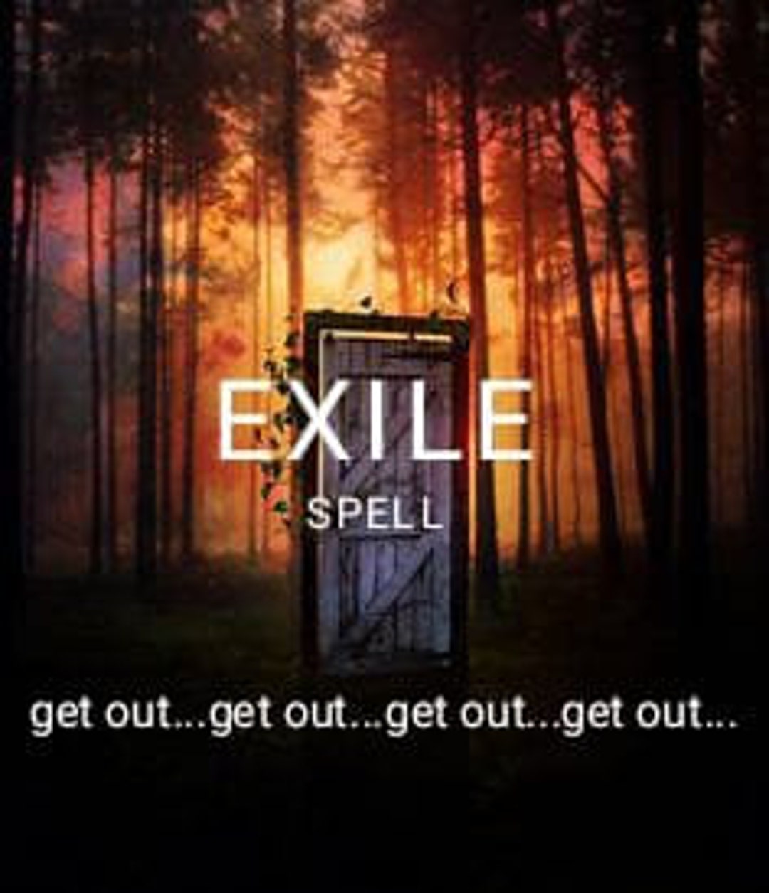 Exile Spell / Expel/drive Away Your Enemies / Same Day Casting - Etsy
