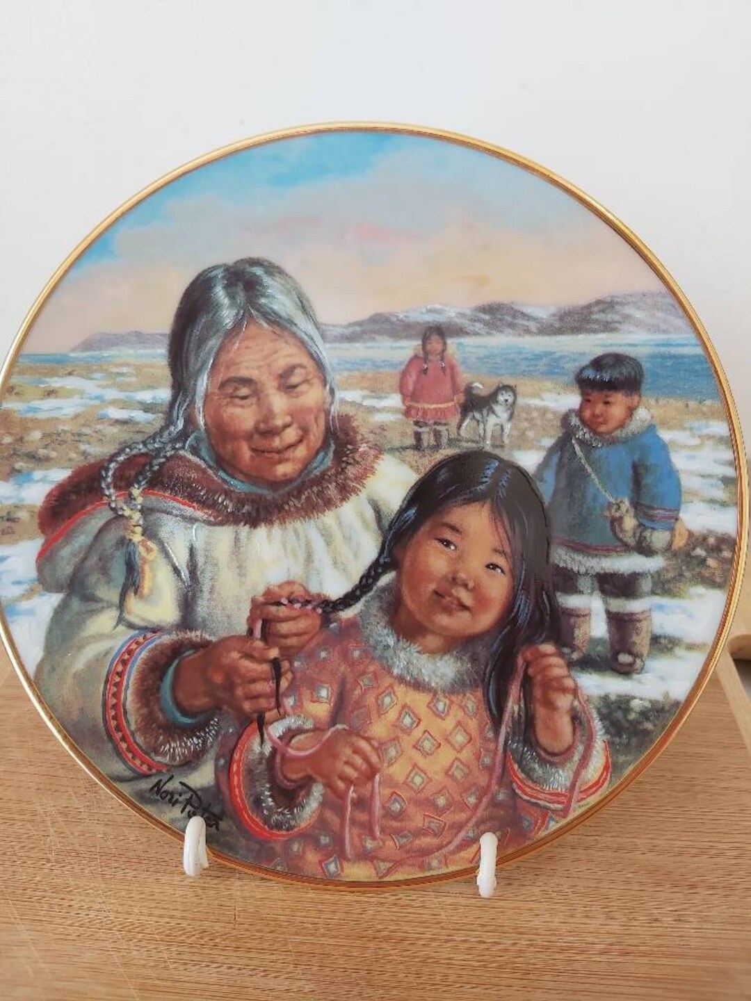 Collector's Plate by Nori Peter Grandmas - Etsy