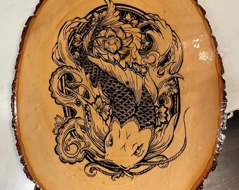 Pyrography Art | Etsy