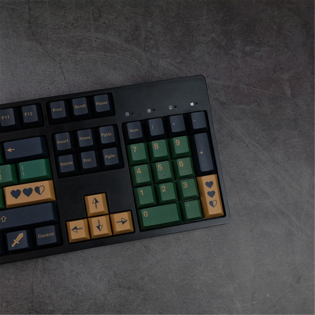 GMK Hero Theme Retro Keycap Set Cherry Profile PBT Keycap - Etsy UK