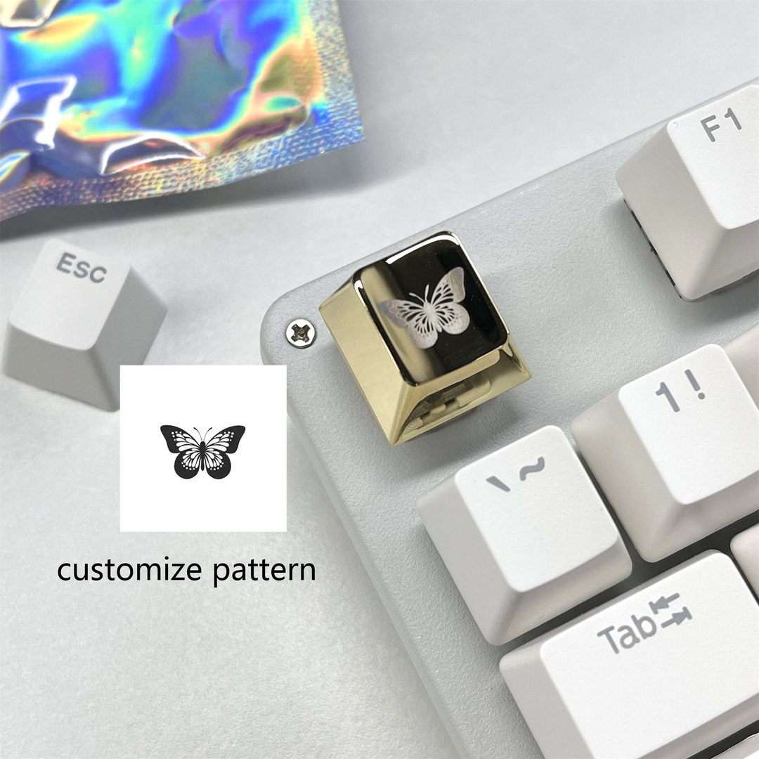 Metal Personalized Keycaps, Custom Keycaps, Cherry Profile Keycaps ...