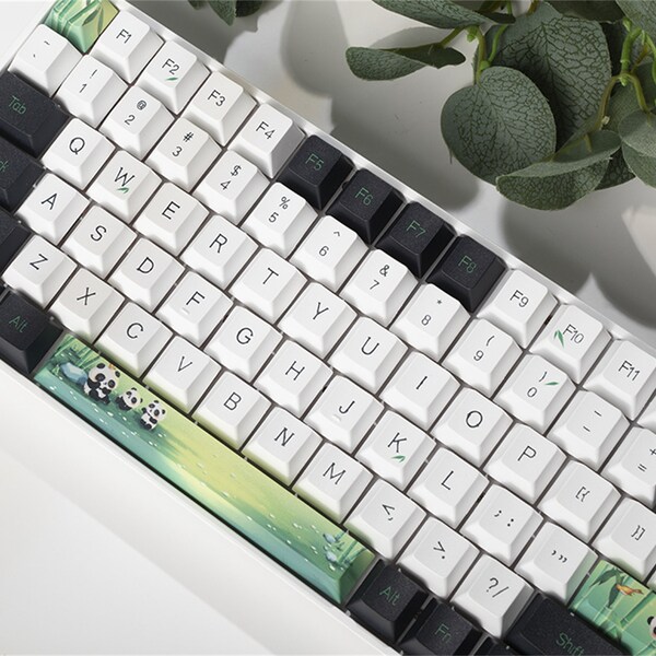 Panda Keyboard - Etsy