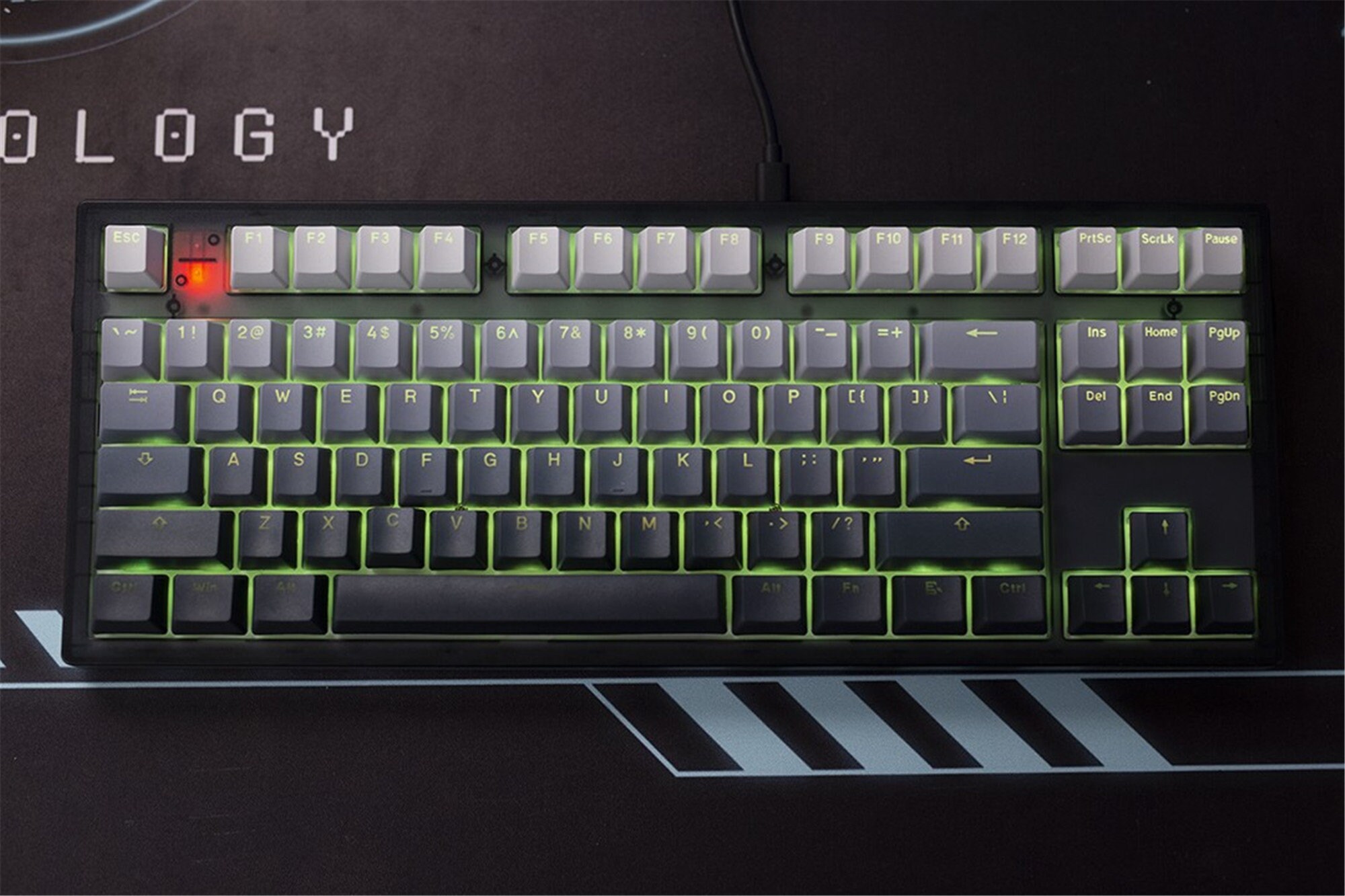 Black Gradient Keycaps OEM Profile Retro Full Set 104 Keys - Etsy