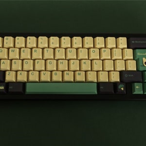 Avocado Theme Keycaps Set, Cherry Profile Keycaps, Green Gaming Keycap ...