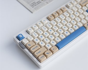 133 Pcs Dark Green Gradual Milk Rabbit Cute Keycap Cartoon - Etsy